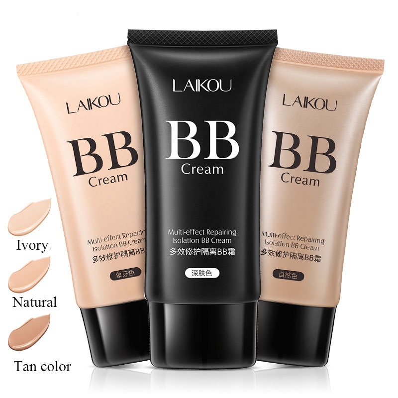 3 Colors Face Base Liquid Foundation Concealer Whitening Primer BB ...