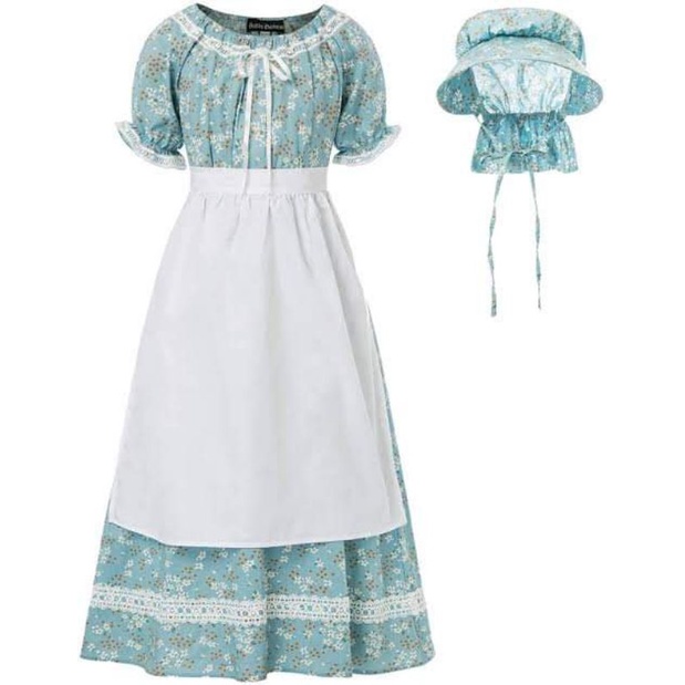 Pioneer Costume Floral Colonial Dress Scarlet Darkness | Shopee Philippines Pioneer Costume Floral Colonial Dress Scarlet Darkness | Shopee Philippines