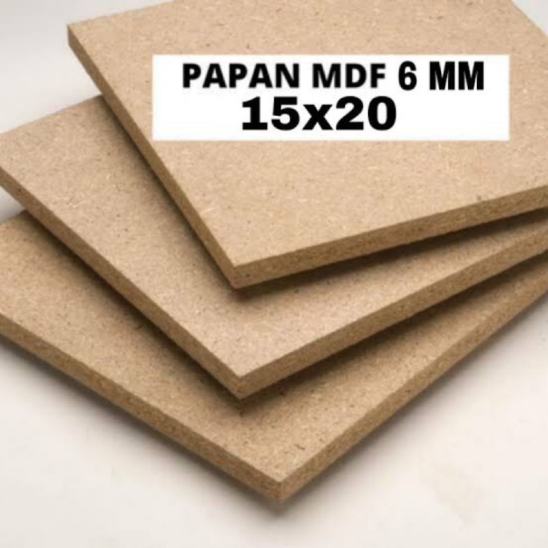 Mdf BOARD 15x20 6mm brown | Shopee Philippines
