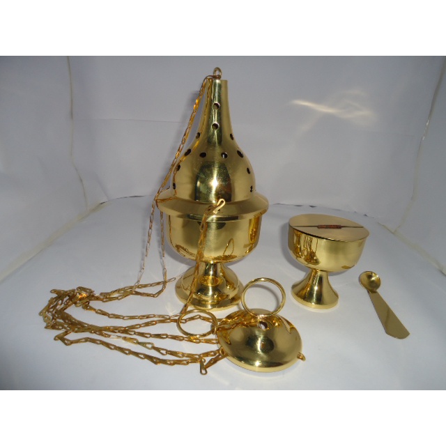 Censer with boat (insenso) Catholic Religious items/articles | Shopee ...