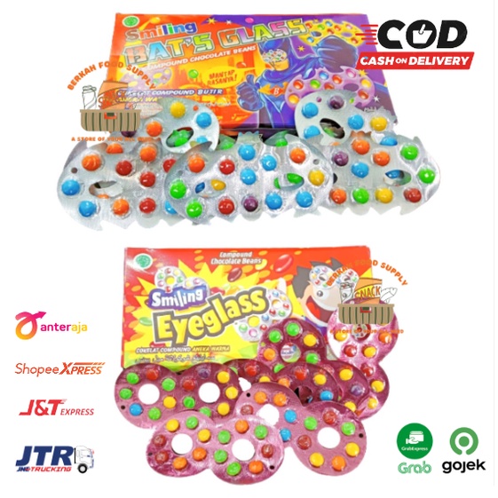 (BLESSING) Chocolate Glasses Candy Smiling Eyeglasses Chocolate ...