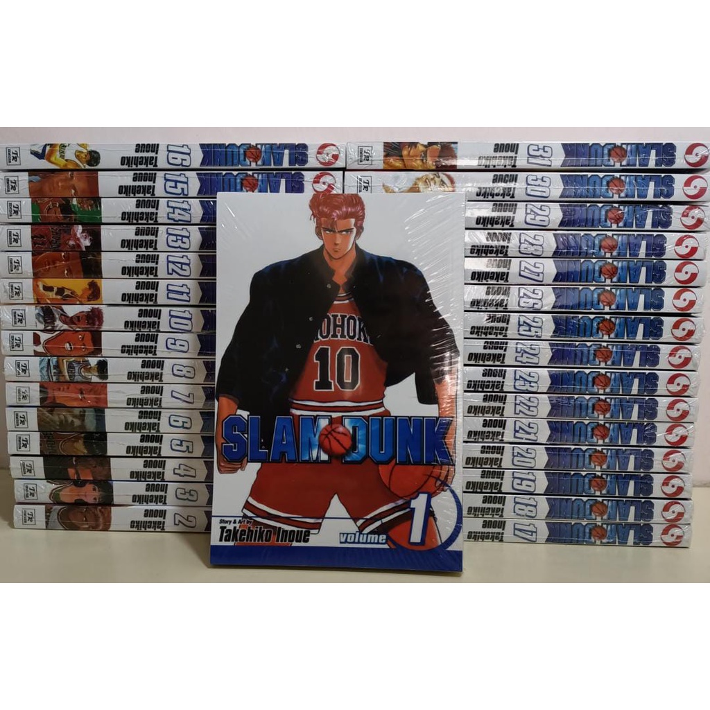 SLAM DUNK ( ENGLISH COMIC)(灌篮高手套庄英文版)1-31 END (FULL SET) | Shopee ...