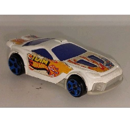 2012 Mcdonald's Happy Meal Team Hot Wheels Scorcher Blue Driver ...