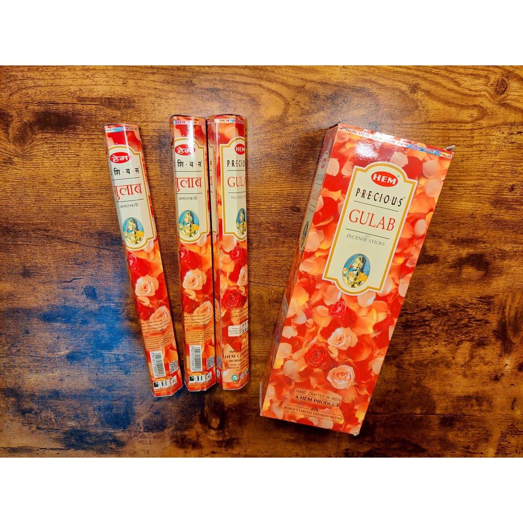 HEM Incense Sticks - Gulab (Rose) | Shopee Philippines