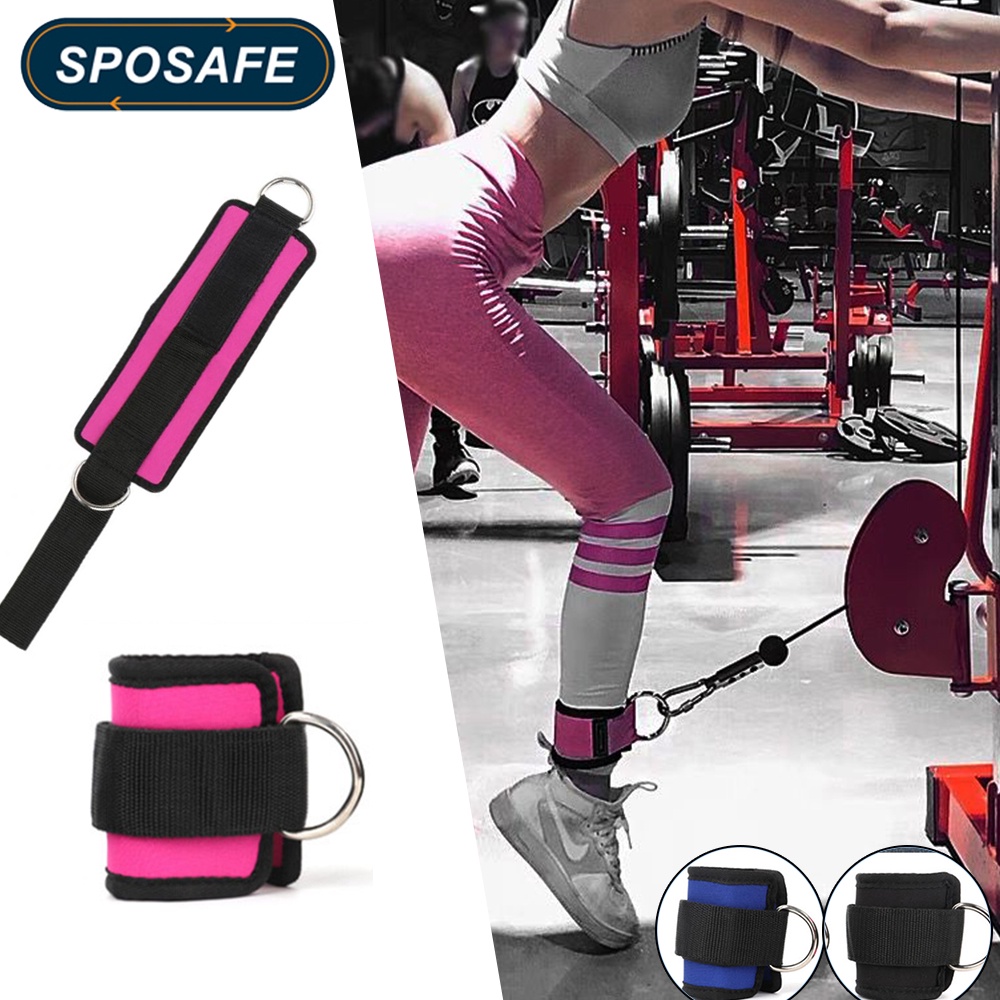 SPOSAFE 1Pcs Gym Ankle Weights Ankle Straps for Leg Strength Training ...