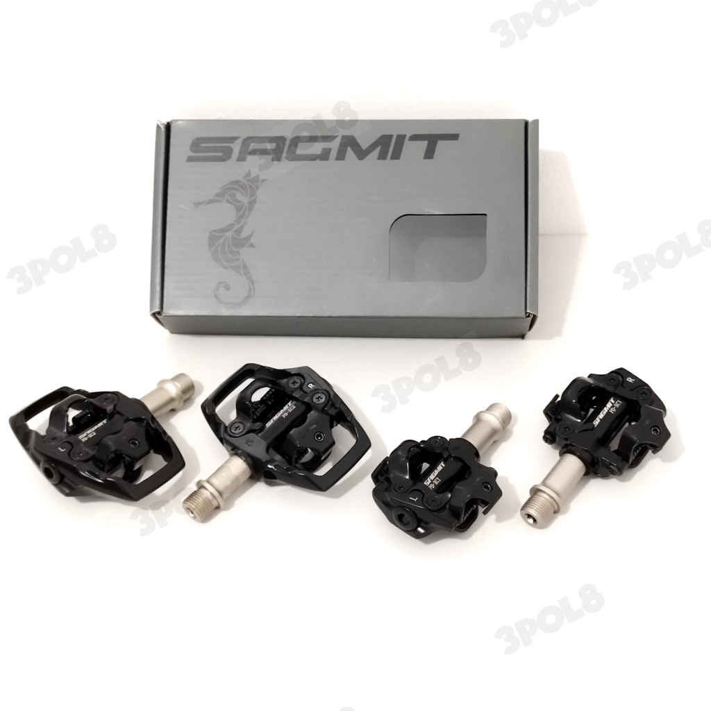 Sagmit Cleats Pedal XC1 XC2 Bike MTB Cleat Pedal Hybrid Bike Pedals PD ...