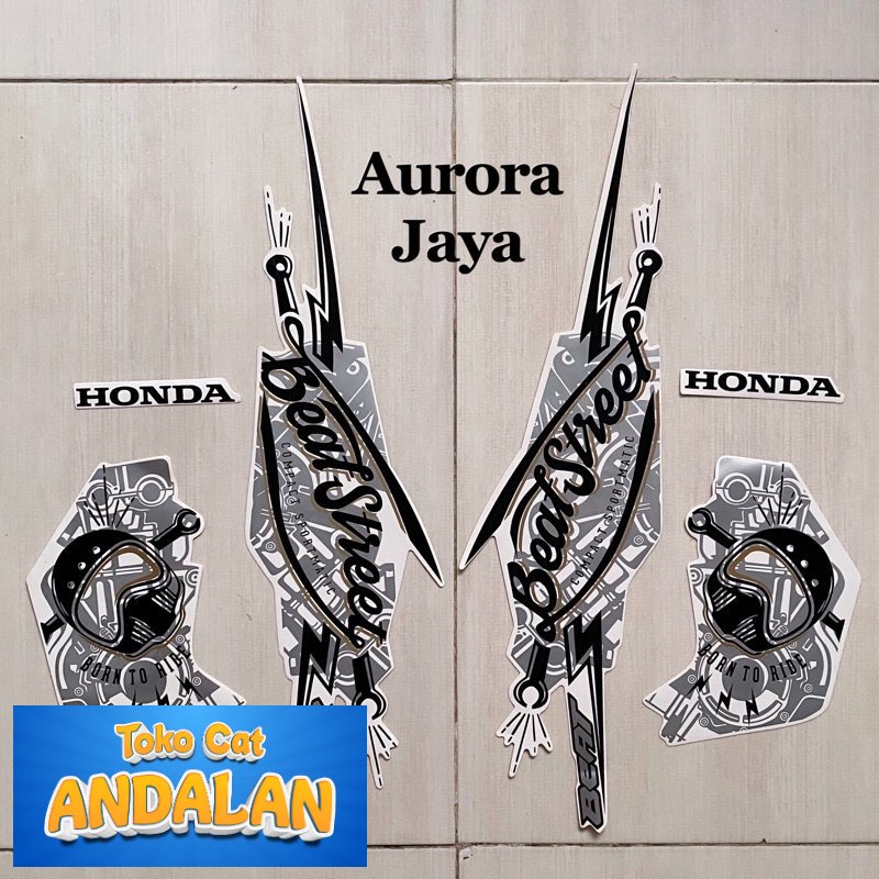 Toko Andalan - Striping Honda Beat Street Sticker Motorcycle Stripping ...