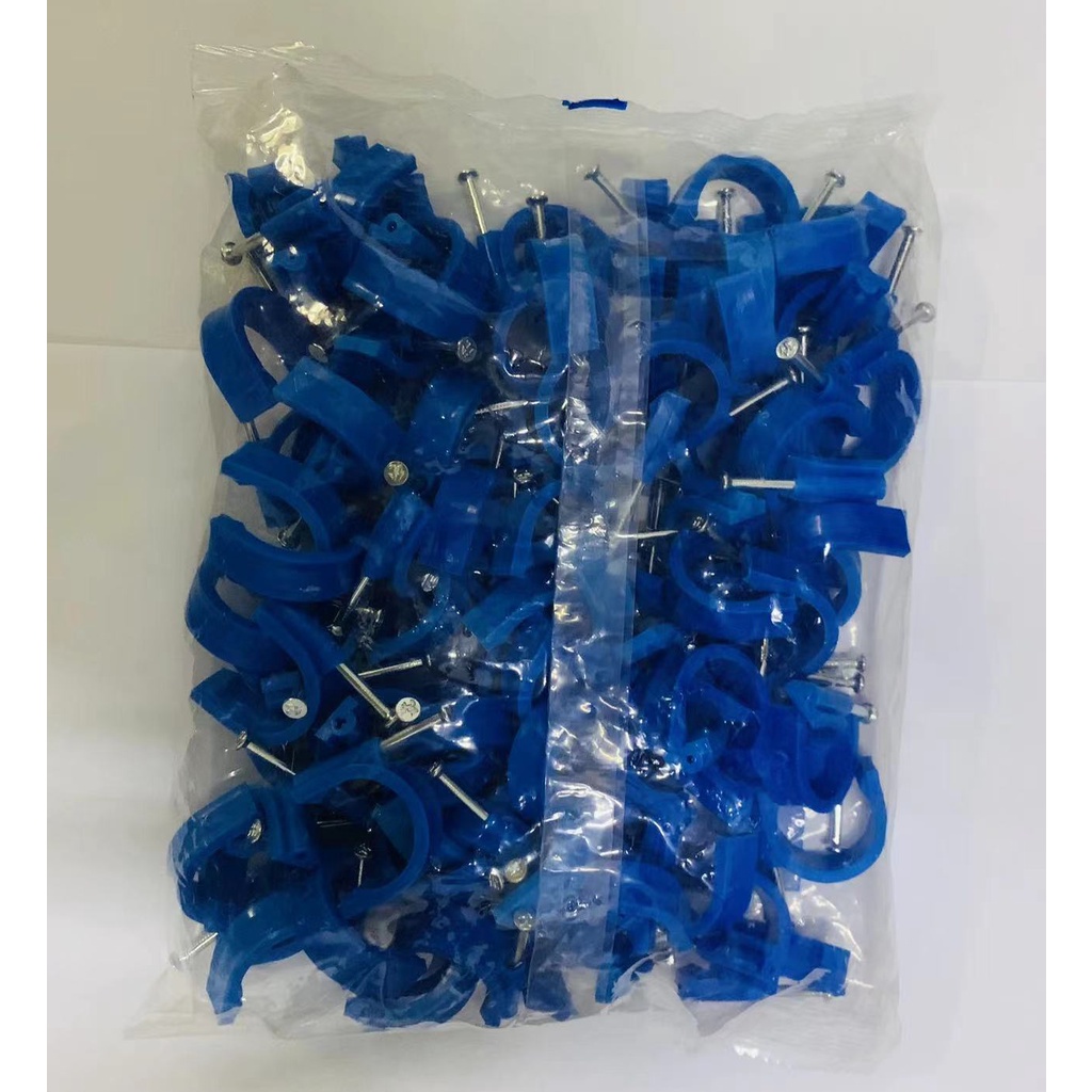 SHeavy duty pvc clamp 1/2inch orange andBlue/pipe clamp | Shopee ...