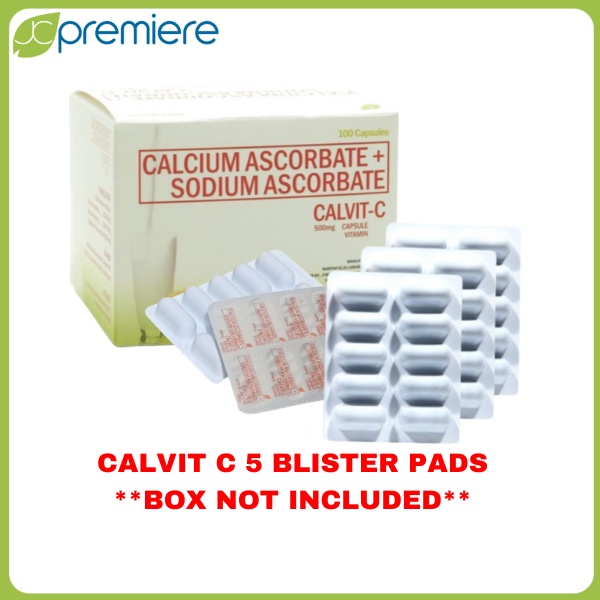JCPREMIERE Calvit C Calcium Ascorbate Sodium Ascorbate Vitamins 100 ...