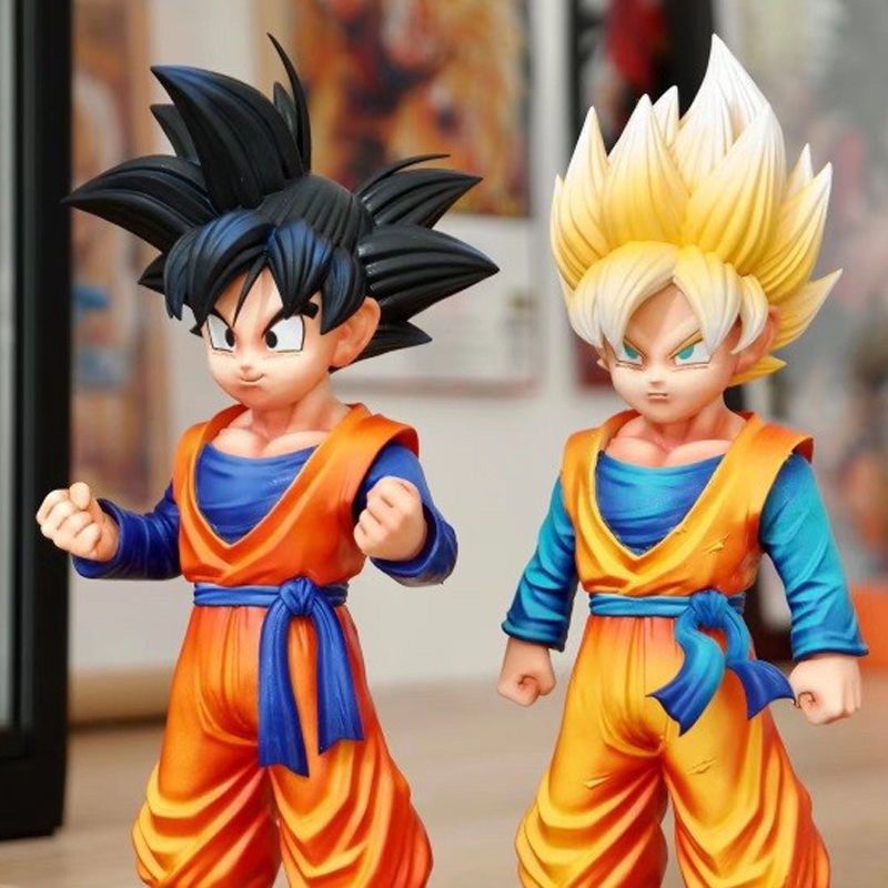 Dragon Ball Tea God 05 Color Son Goten Trunks Gros1/6 Series Gk Anime ...