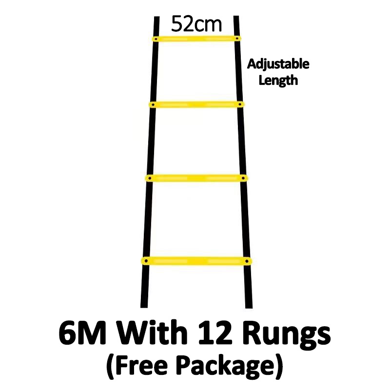Fitness Agility Training Obstacle Rope Rungs Speed Ladder For Football ...