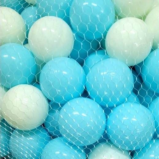 Ching Ching 5.5cm Play Balls 100pcs Ocean Ball Eco-Friendly Soft Play ...