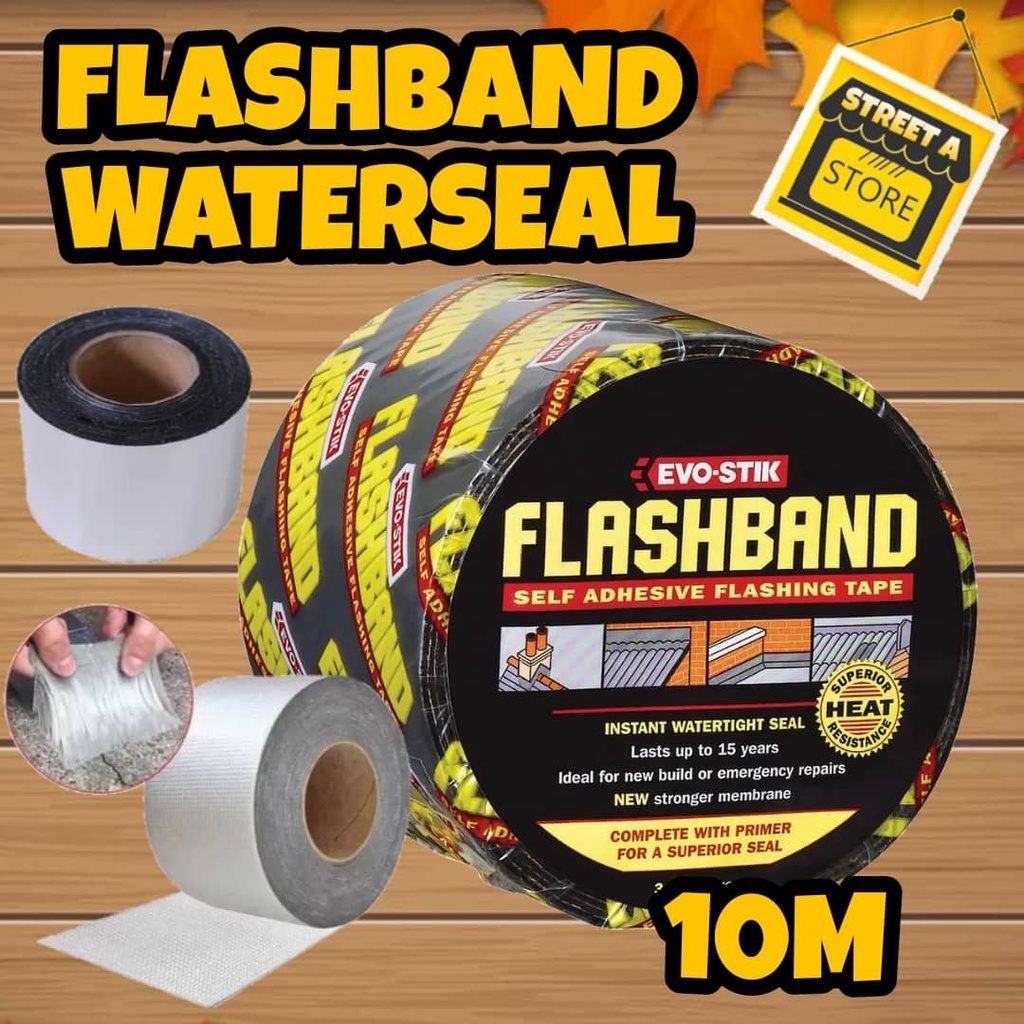 Original 10M Flashband Tape Self Adhesive For Roof And Leak Repair -Aluminum Coating Flashing ...