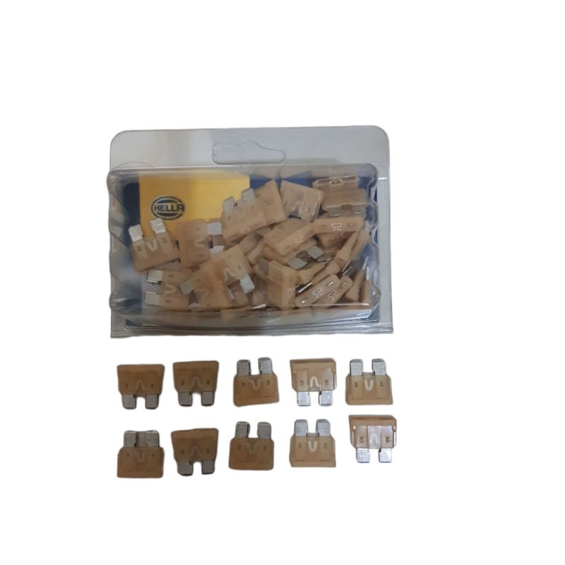Fuse dx big 25 ampere hella original-large plug plug 25a | Shopee ...