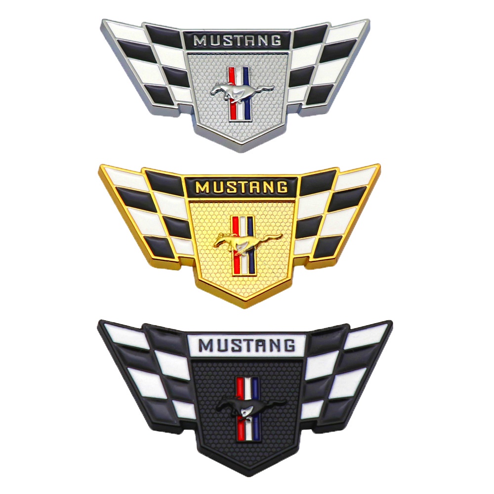 Car Body Emblem Sticker Auto Rear Trunk Decorative Badge Decal for Ford ...