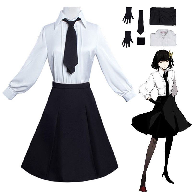Bungo Stray Dogs Yosano Akiko Cosplay Costume Armed Detective Agency ...