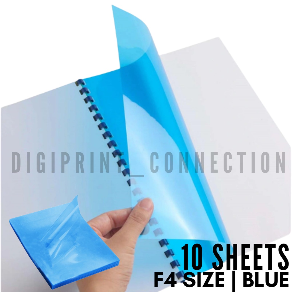 100pcs PVC Binding Cover Clear 200 microns A4 | Short | Legal || PP ...