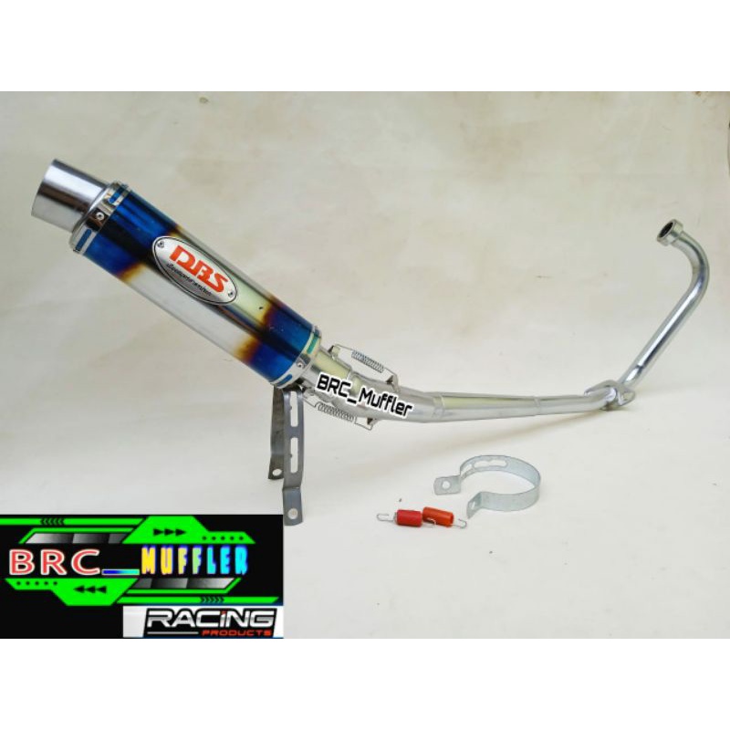 Racing EXHAUST DBS JUPITER MX 135 OLD, JUPITER MX 135 NEW, SATRIA FU ...
