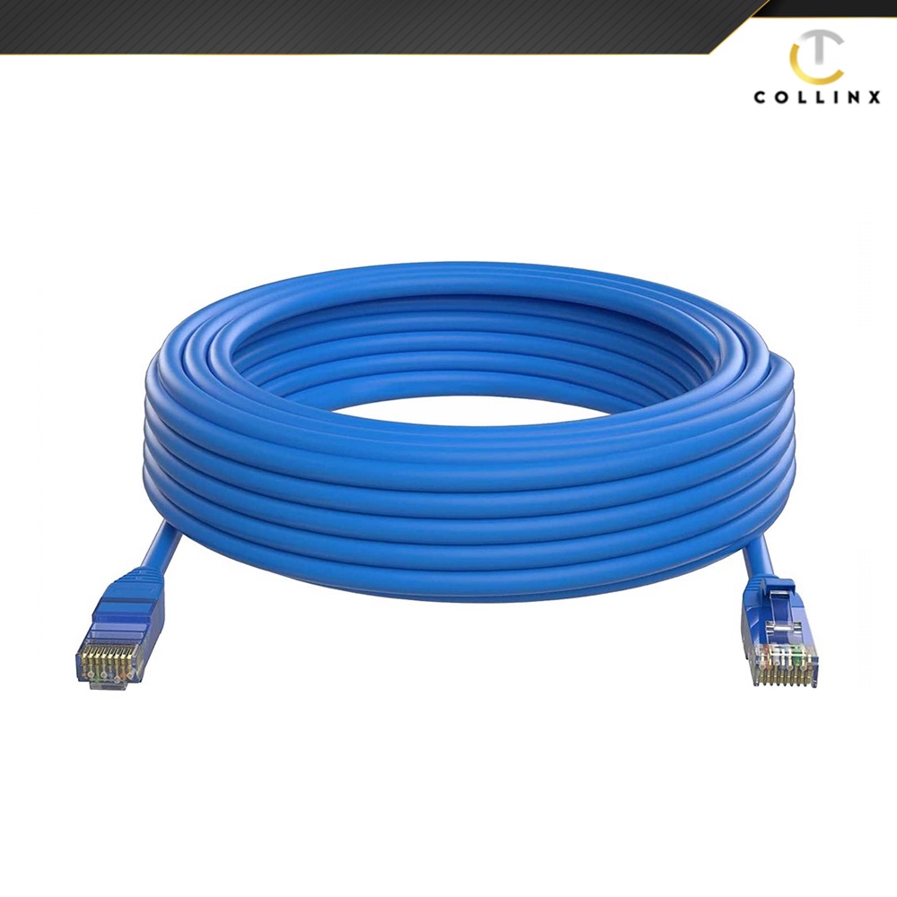 Cat 6 Lan Cable 10m 20m 30m Ethernet Durable High Solid Wire Transfer ...