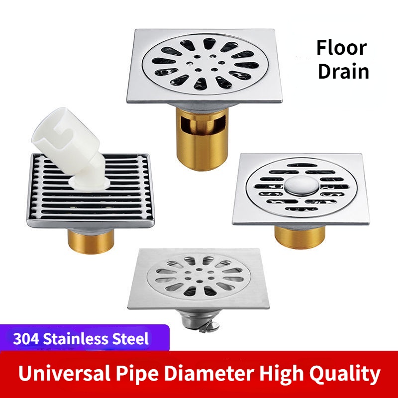 Odor-proof Floor Drain 304 Stainless Steel Shower Floor Drain for ...