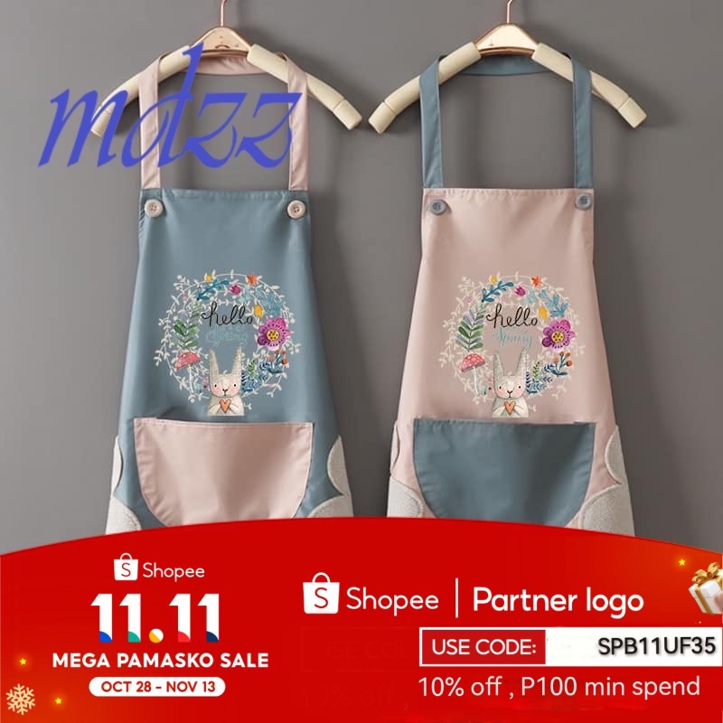 Waterproof Kitchen Apron Chef BBQ Cooking Baking Apron With Big Pocket ...