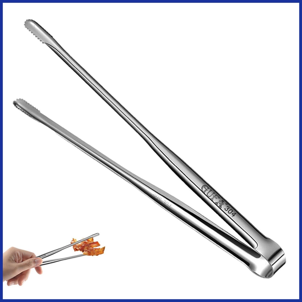 Grill Tongs Heavy Duty Stainless Steel Kitchen BBQ Tongs Heavy Duty ...