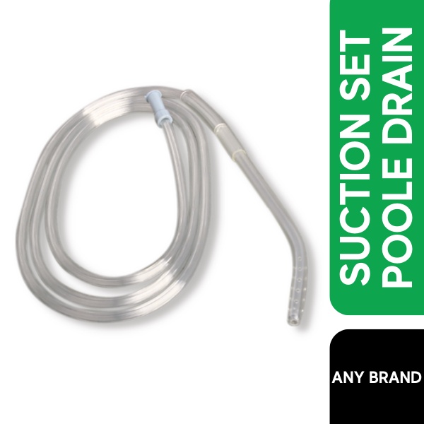 Suction Set Poole Drain (1 Piece) | Poole Abdominal drain set | Shopee ...