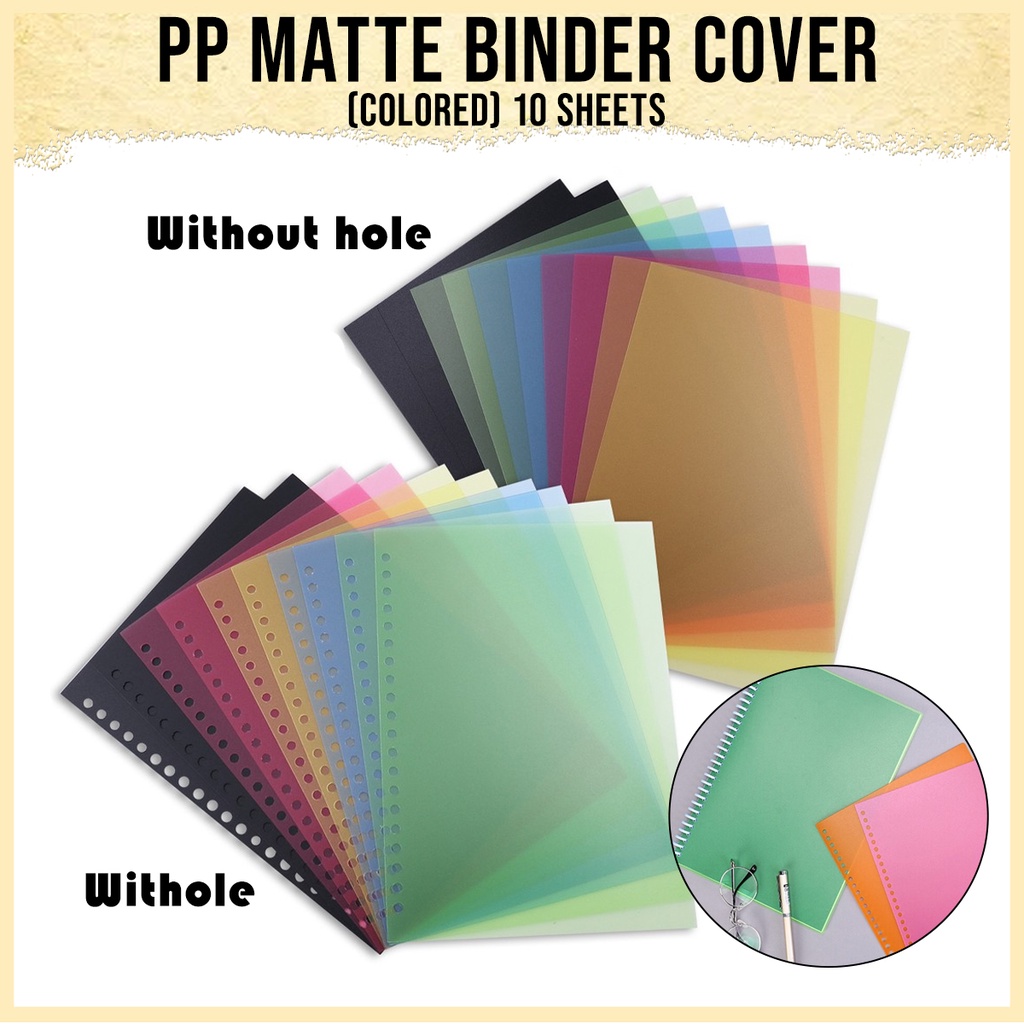 PP Matte Binding Film PP Cover Binding Book Binding Notebook Cover ...