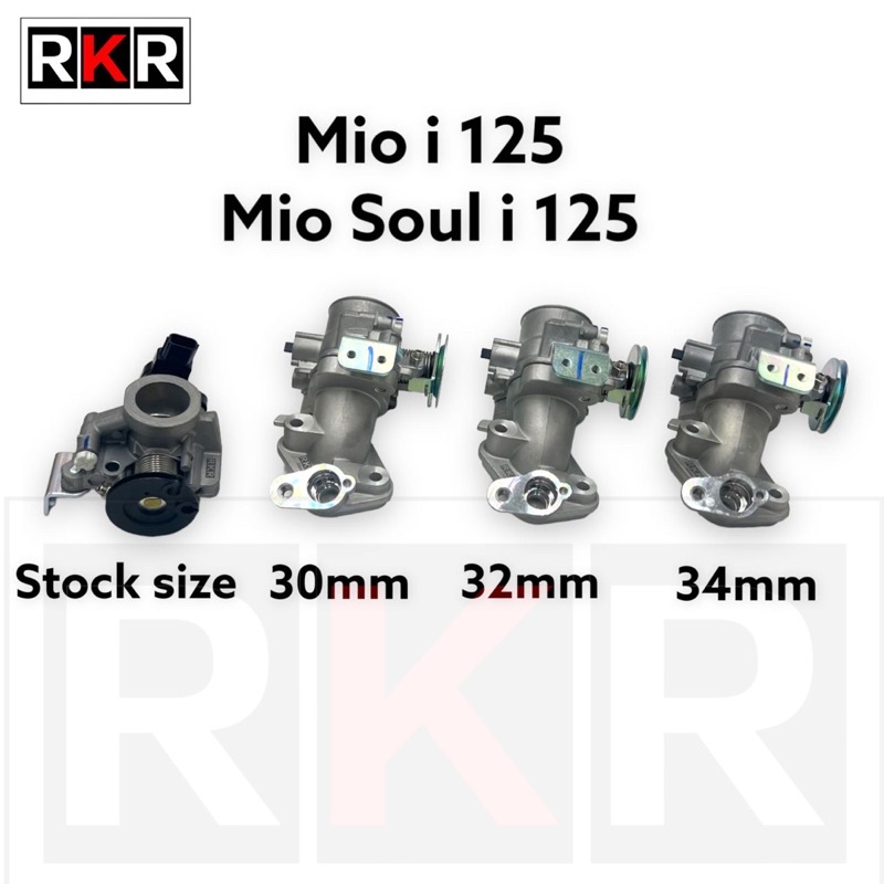 throttle body 2ph gt125 mio i 125,mio soul i 125 stock size,30mm,32mm ...