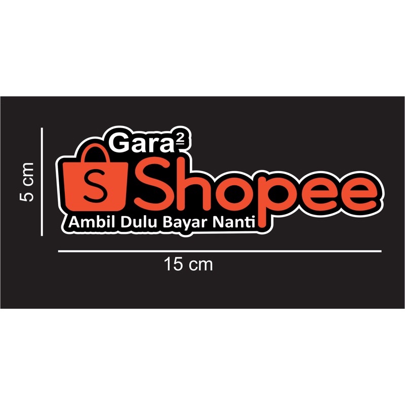 Sticker- STICKER CUTTING GARA2 SHOPEE | Shopee Philippines