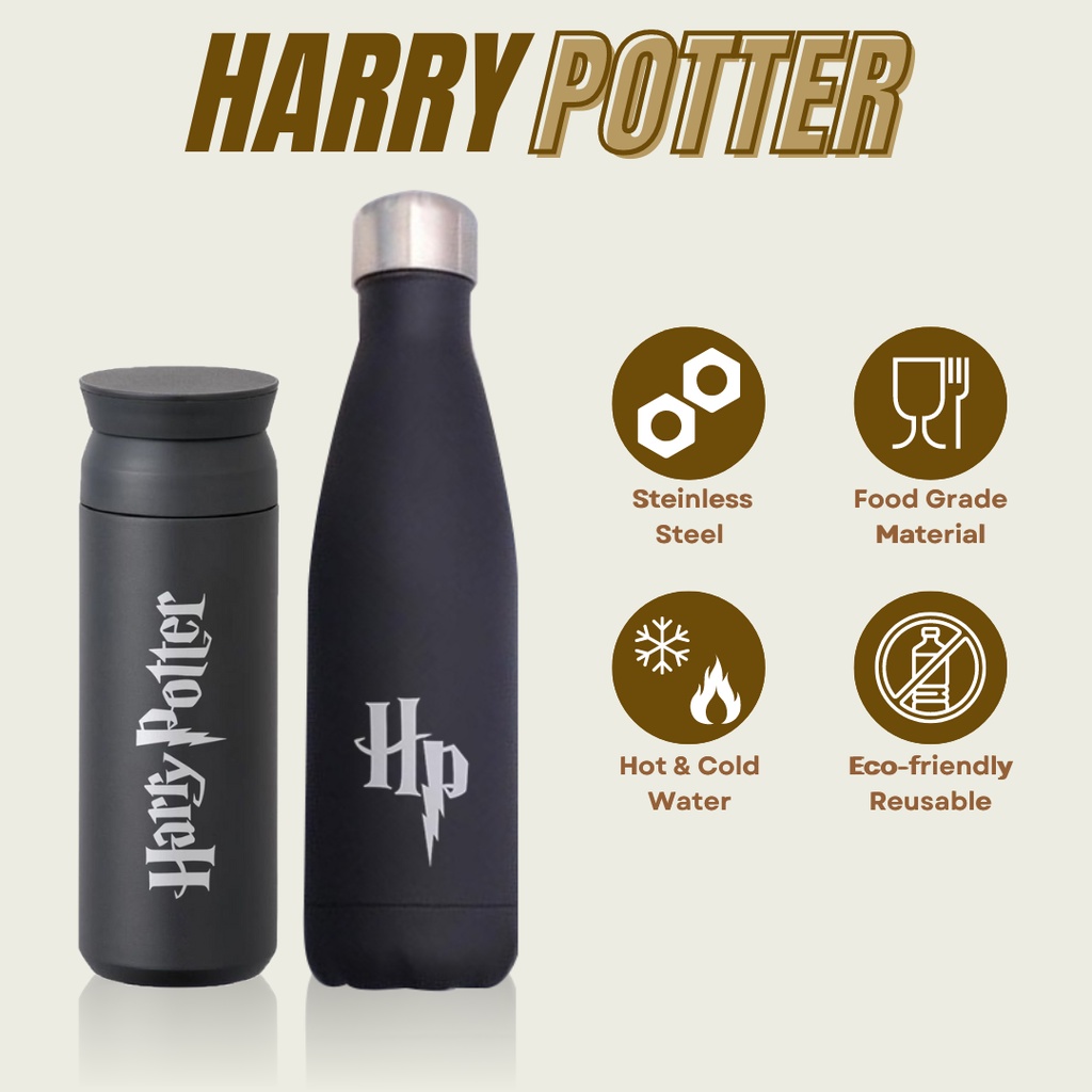 TERMOS Potterhead - CUSTOM THERMOS TUMBLER HARRY POTTER LOGO DESIGN ...