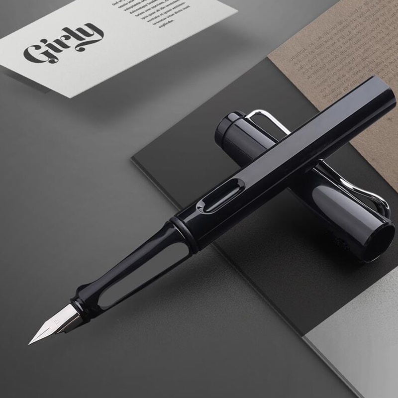 0.38mm Fountain Pen EF Nib Smooth Disposable Replaceable Ink Refill ...