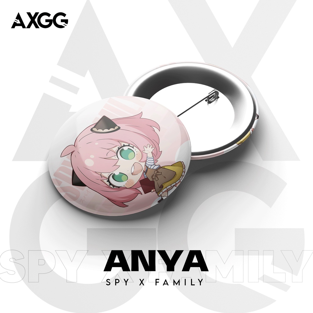 AXGG ' Spy x Family ' Anime Button Pins | Shopee Philippines