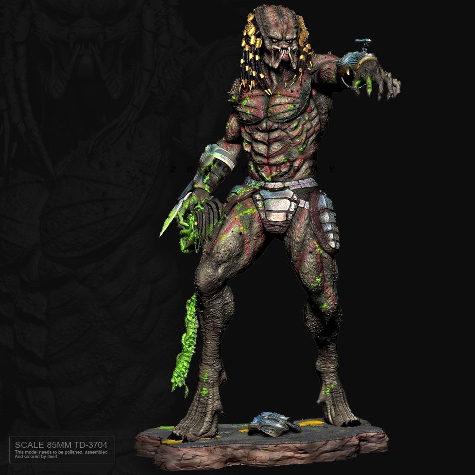 85mm Garage Kit Resin Gray Model (Unassembled, Unpainted) TD-3704 ...