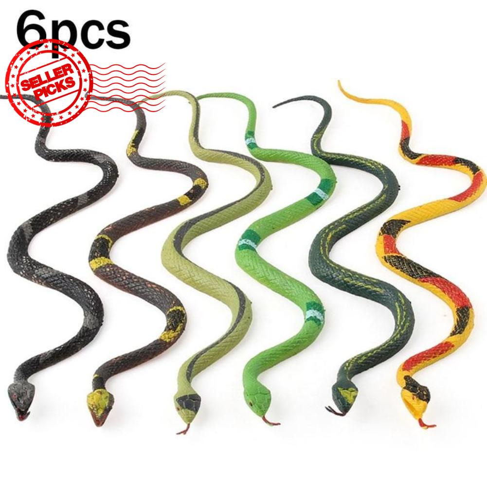 Realistic Plastic Tricky Toy Fake Snakes Boa Rattlesnake Toy Halloween ...