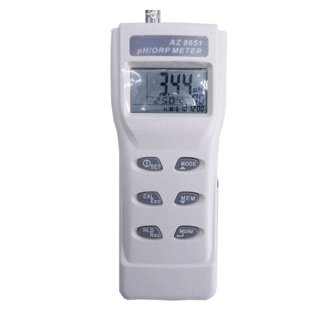 AZ8651 Handheld PH Meters Soil Water PH Meter ORP Tester Meter Detector ...