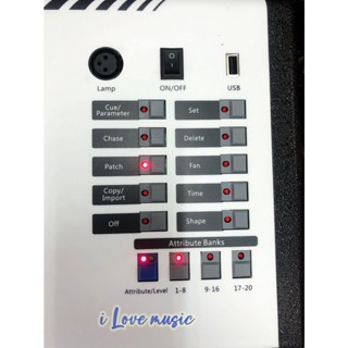 DMX Controller King Kong Pearl 1024B American Live with flight case ...