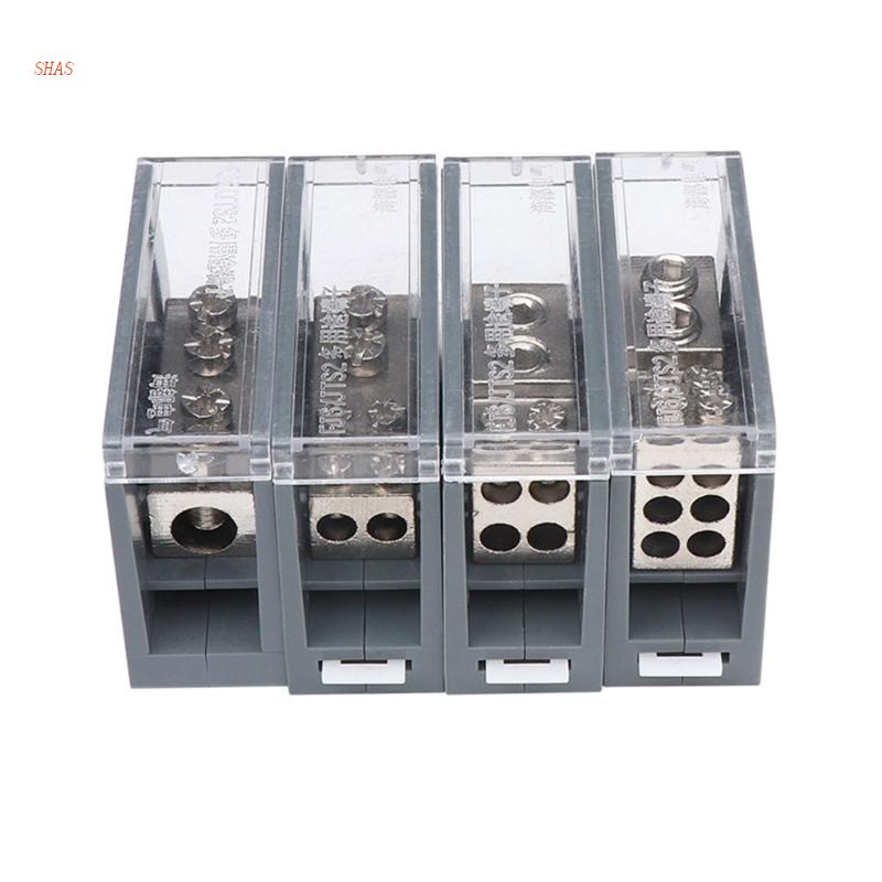 Shas Terminal Block Din Rail Distribution Box Electric Wire Connector One in Multiple out ...