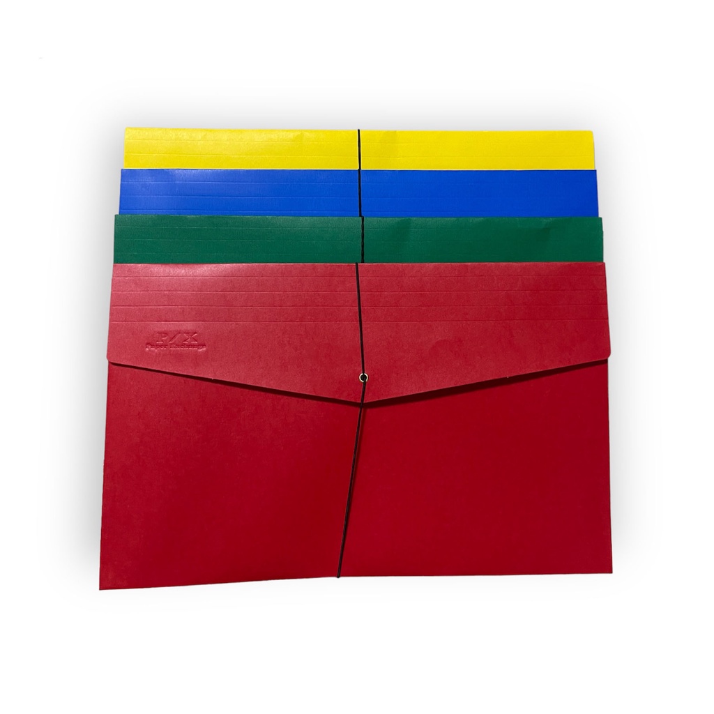 P/X Expanded Envelope with garter Long (red,yellow,blue,green) (10pcs ...