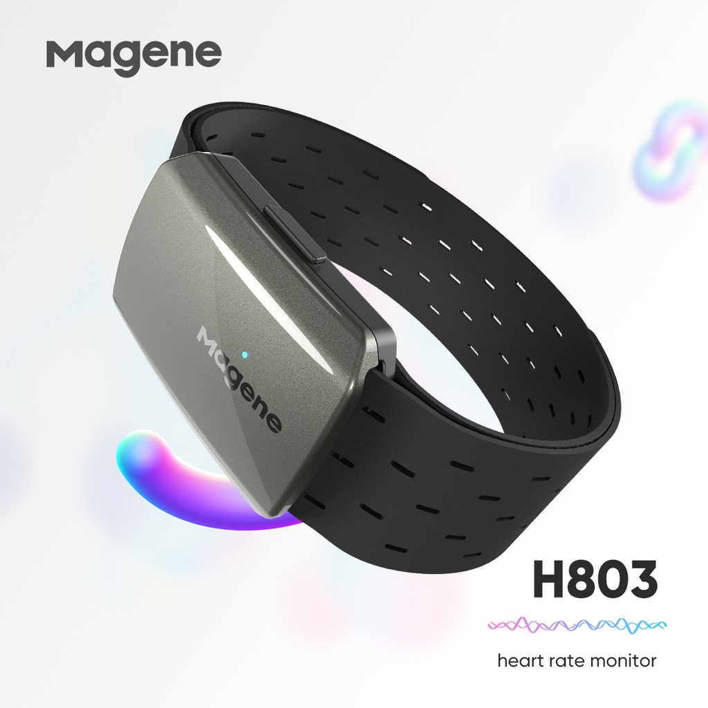 Magene H803 H64 Sensor Arm Polsband Fitness Hartslag Tracker Voor Stra Magene Hartslag Armband ...