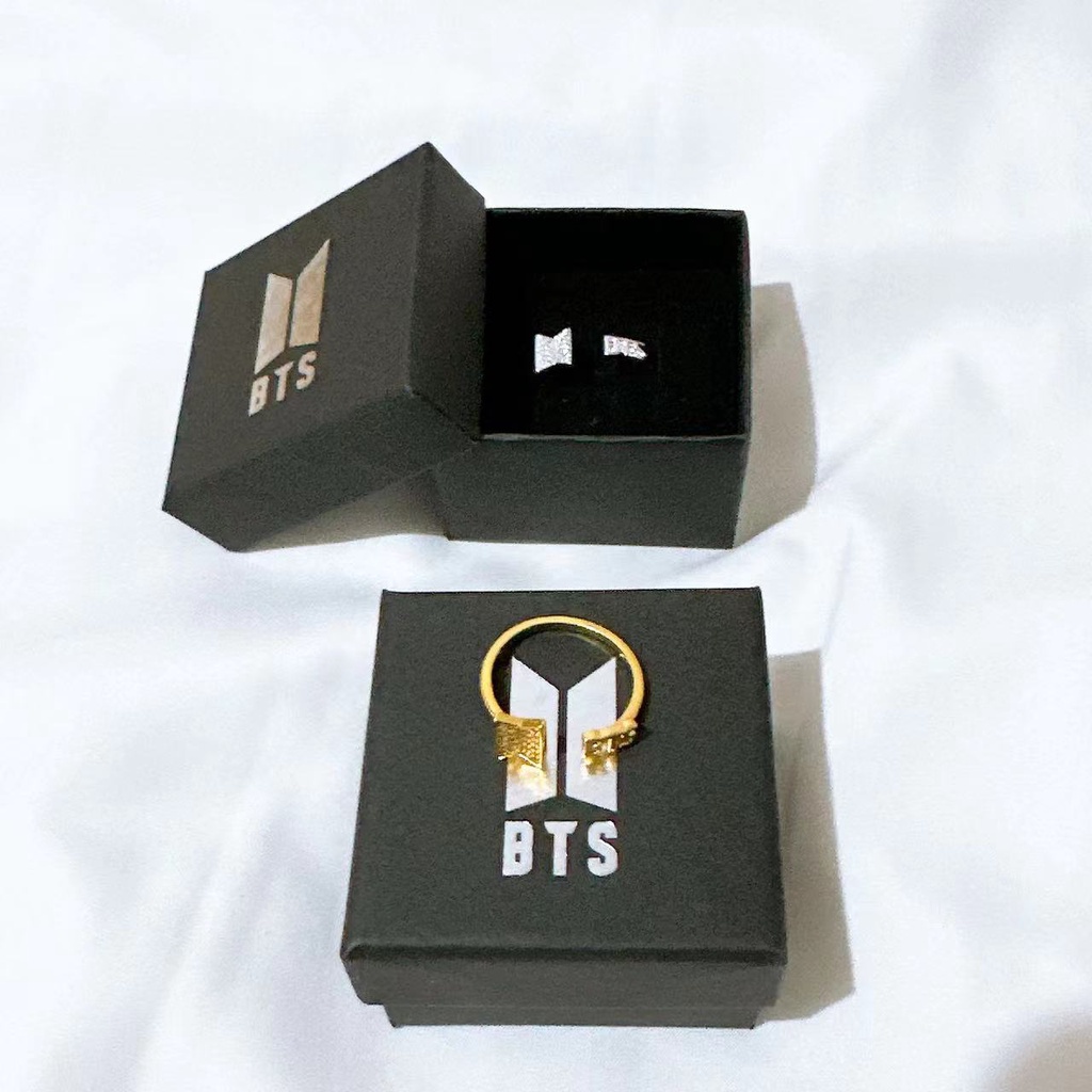 Kpop BTS Bangtan Boys Inspired Army Adjustable Ring for Women ...