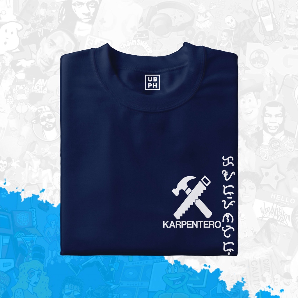 Karpintero - Baybayin Minimalist Pocket Shirt | Shopee Philippines
