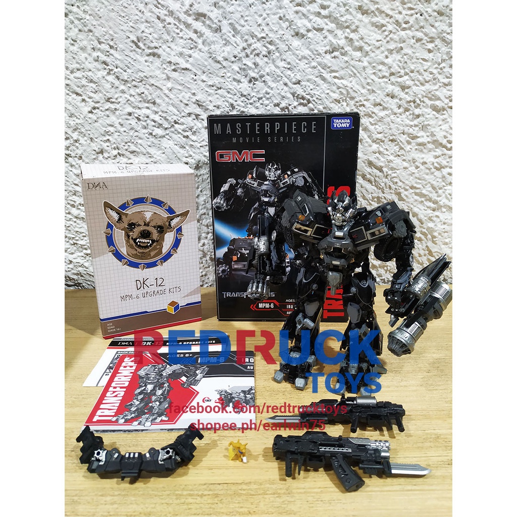 Transformers Movie Masterpiece MPM-6 Ironhide (KO) + DNA Design DK-12 ...