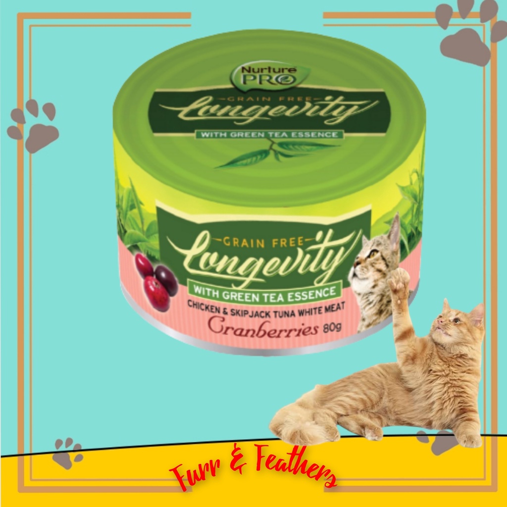 Nurture Pro Longevity Wet Cat Food 80g (F&F) | Shopee Philippines