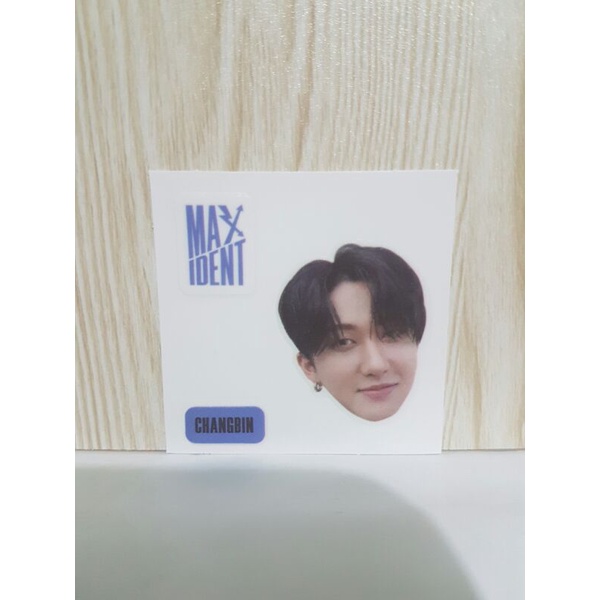 Stray Kids Changbin Maxident Official Face Sticker | Shopee Philippines