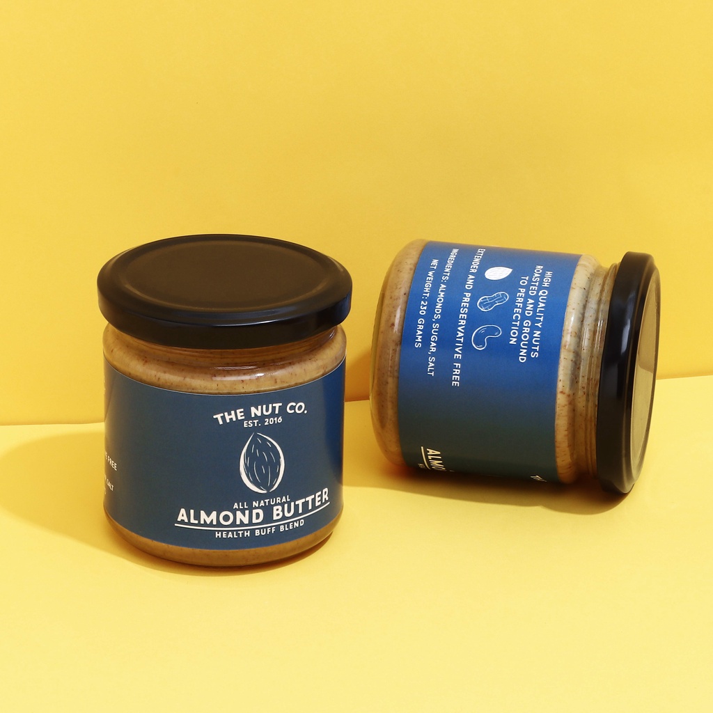 The Nut Co. All Natural Peanut Butter Cashew Butter Almond Butter - Low ...