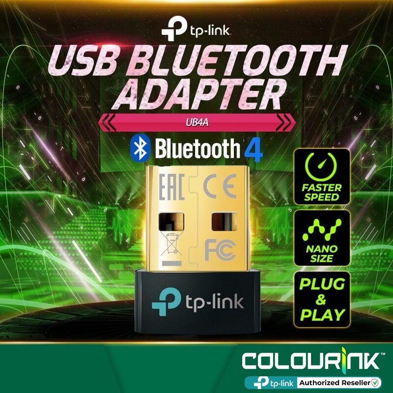 TP-Link UB4A Bluetooth 4.0 Nano USB Adapter For Desktop Laptop similar ...