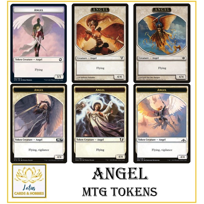 Magic the Gathering | Angel Token | Shopee Philippines