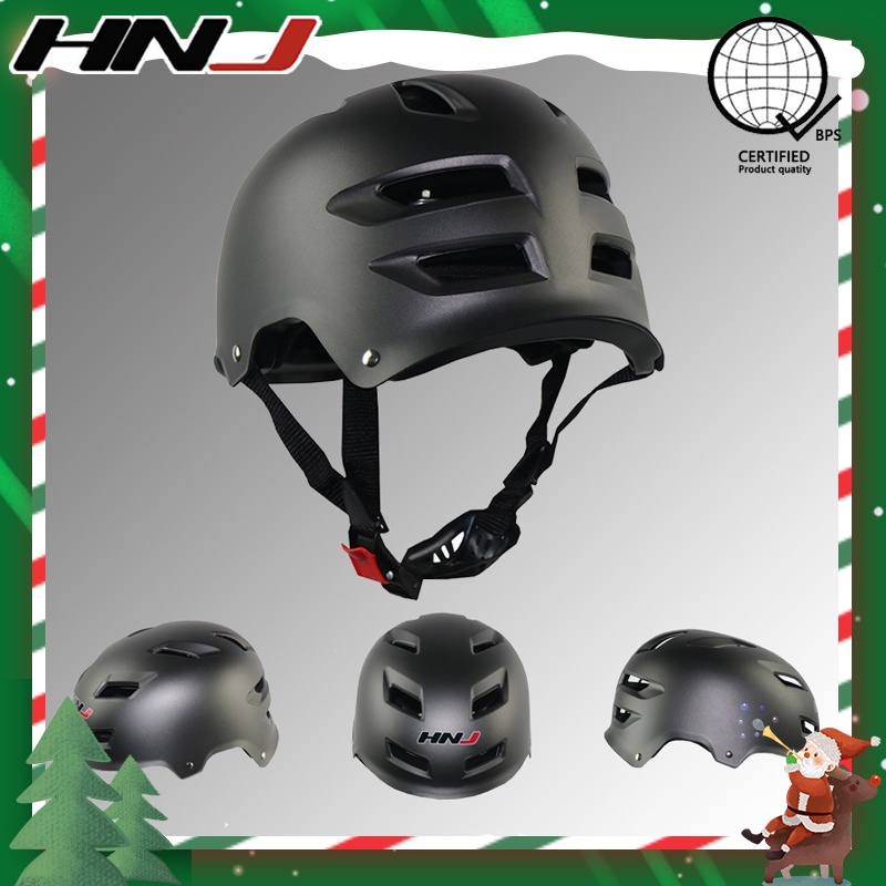 HNJ Mob-5 Matte Helmet Motorcycle Bike Nutshell Open Face | Shopee ...