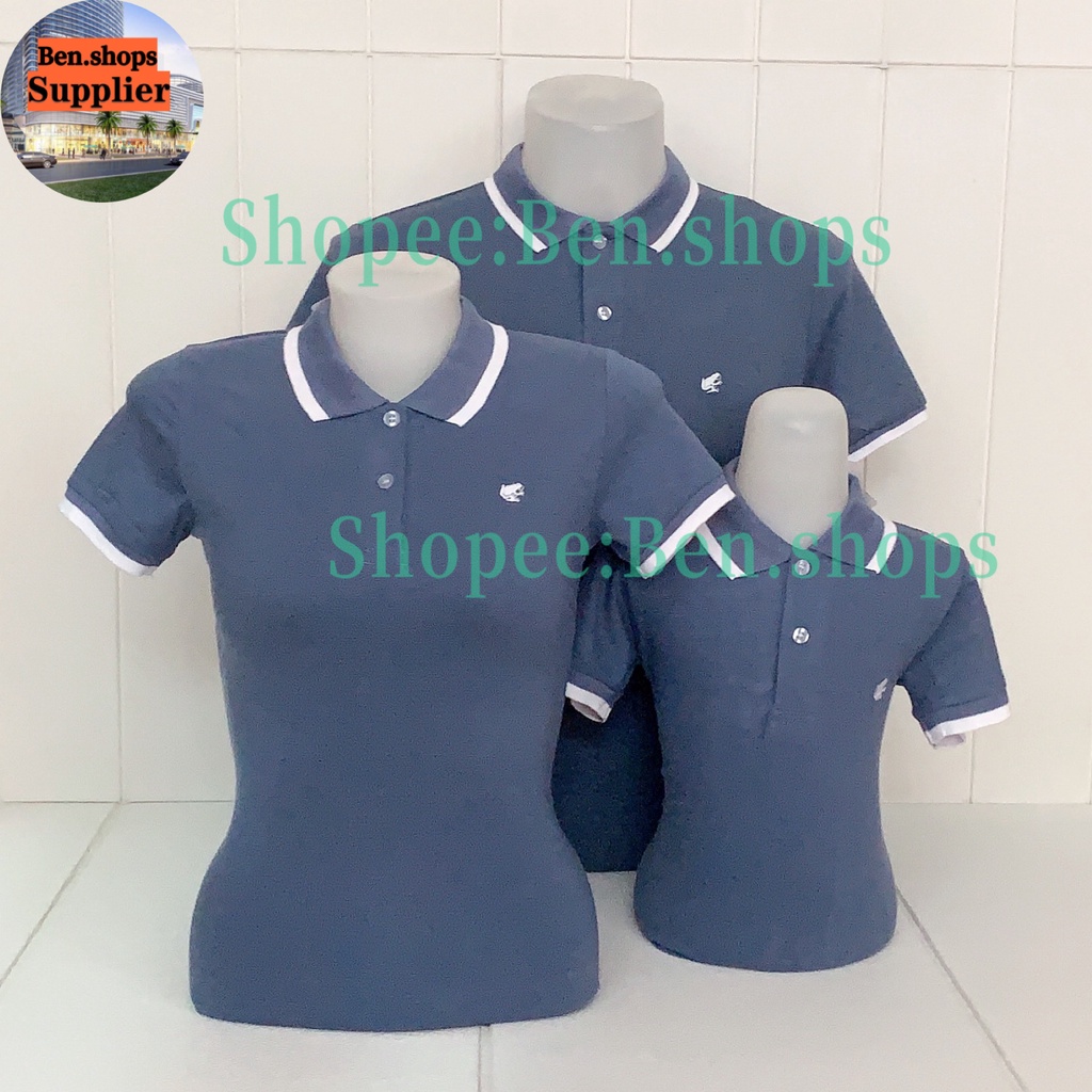 fashion family polo shirt uniform plain color cotton /15 colors / small ...